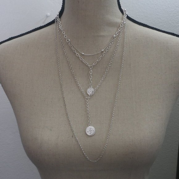 Andante | Jewelry | Andante Four Layered Tiered Necklace | Poshmark
